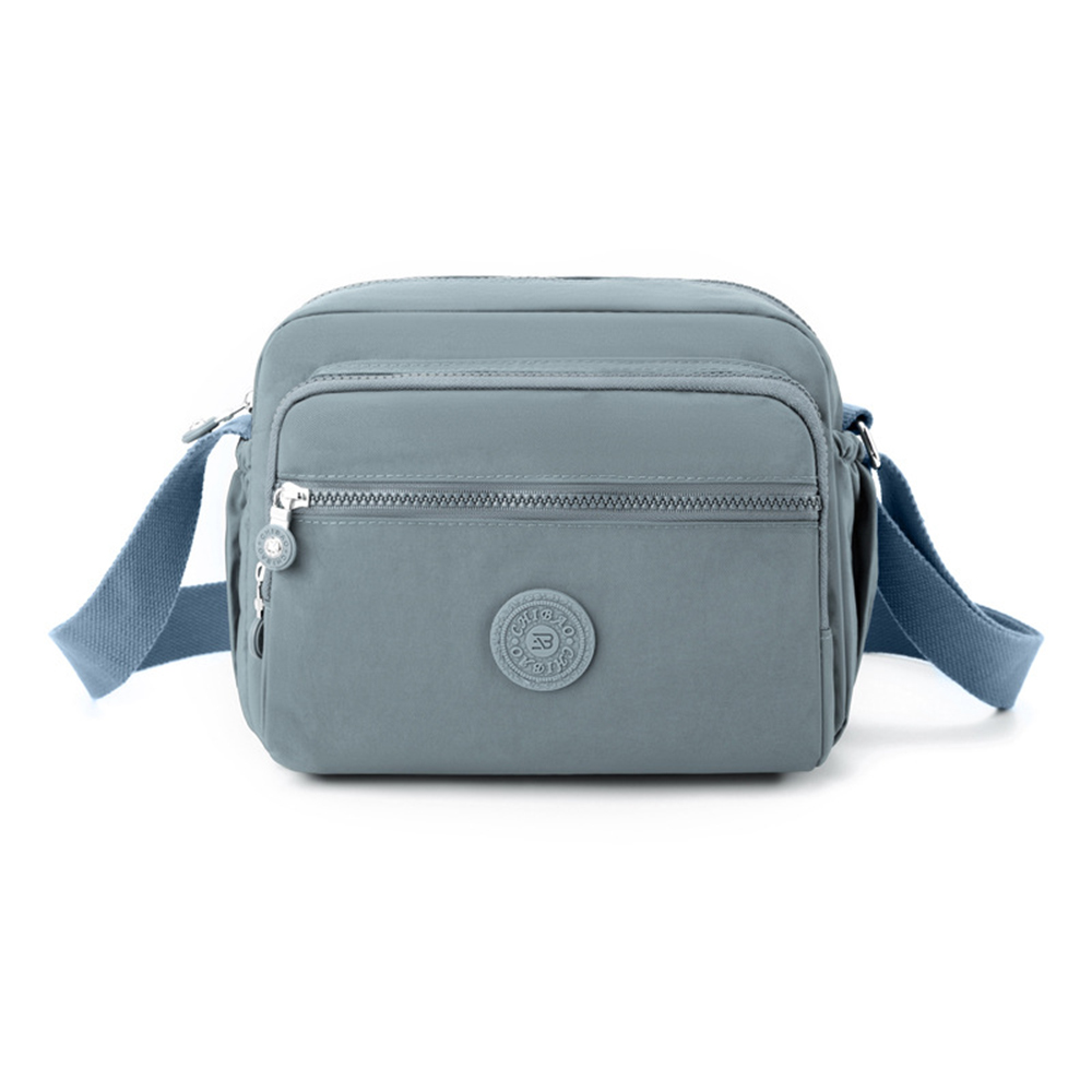 Сумка жіноча крос боді текстильна LVL24586 блакитна від продавця ...