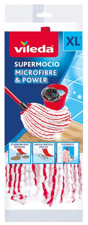 Сменный моп для швабры Vileda Microfibre & Power (157919) – в интернет ...