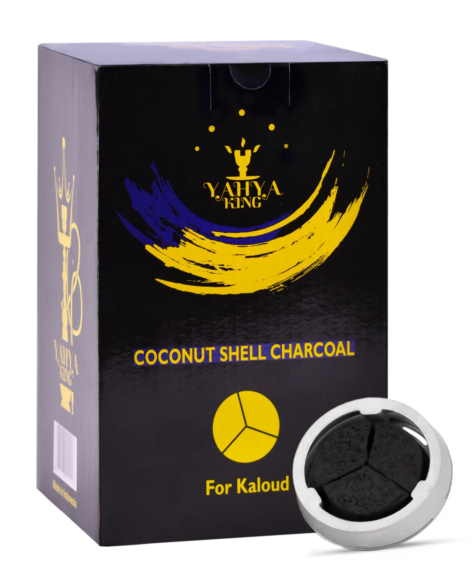 Уголь кокосовый Coco Yahya Elegance King Calaud 1кг (26023) – фото ...