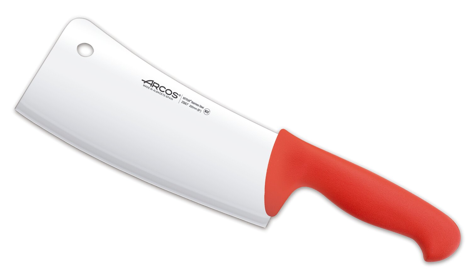 Нож тесак для мяса 220 мм 2900 красный Arcos (296722) – низкие цены ...