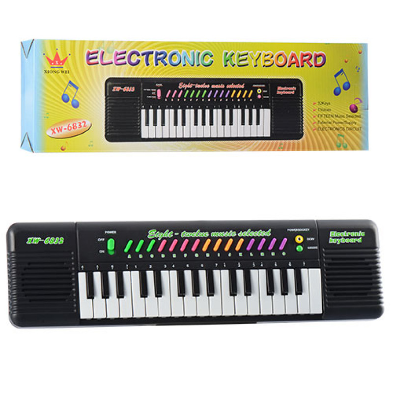 Детский синтезатор Bambi ELECTRONIC KEYBOARD 32клавиши, на бат-ке (6832 ...