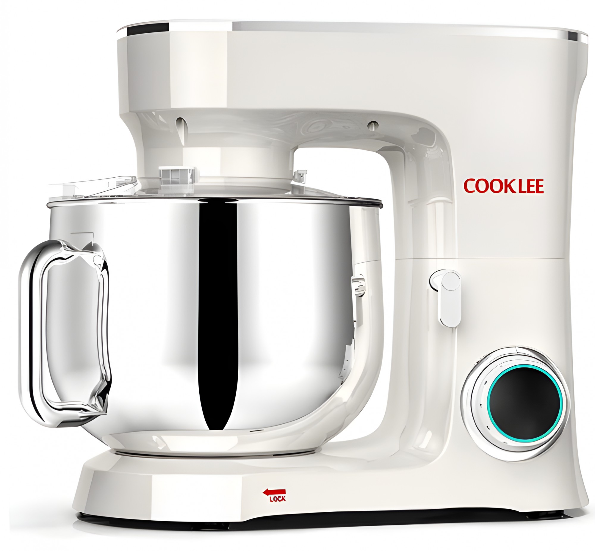 Планетарный миксер, тестомес COOKLEE SM-1551 White Кухонный комбайн для ...