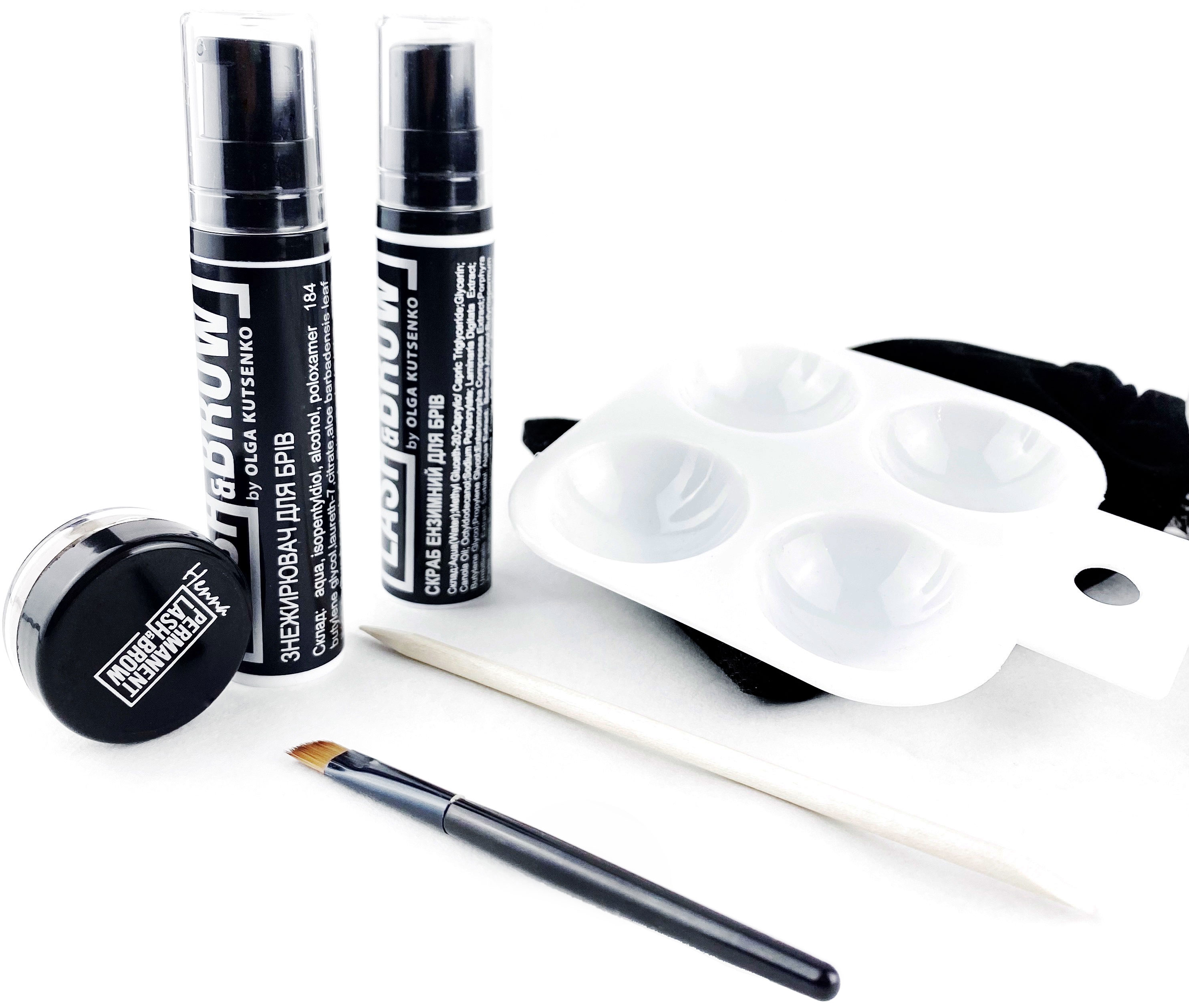 Набор для домашнего окрашивания бровей Permanent Lash&Brow Светлый ...