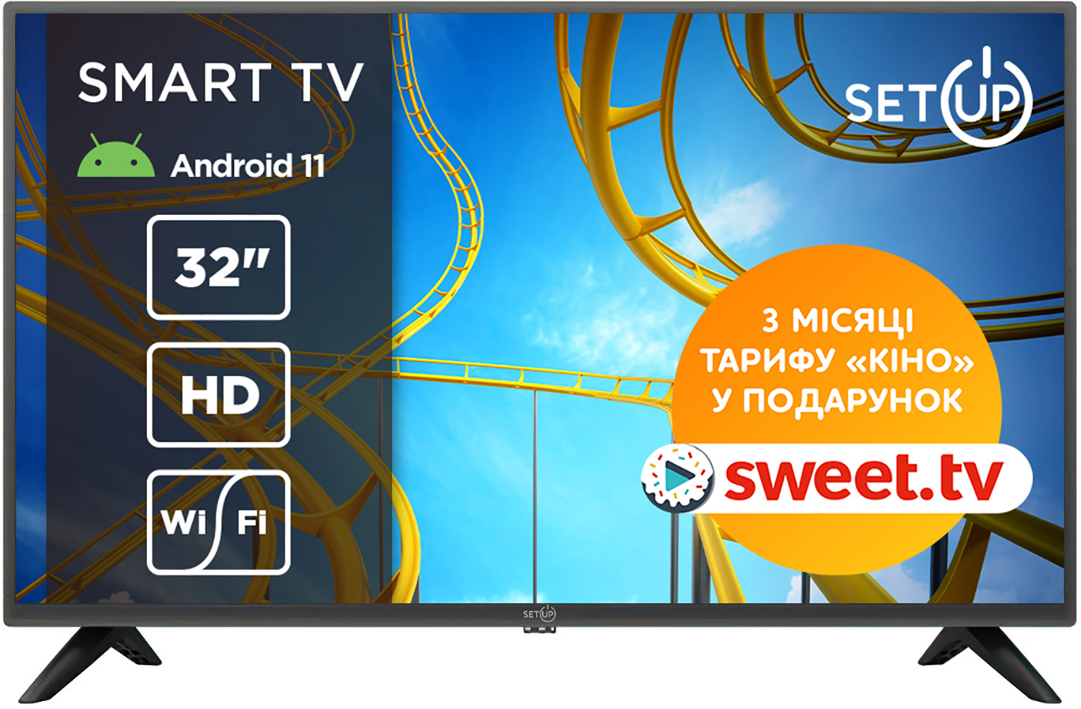 Телевизор SETUP 32HSF21 – отзывы покупателей | ROZETKA