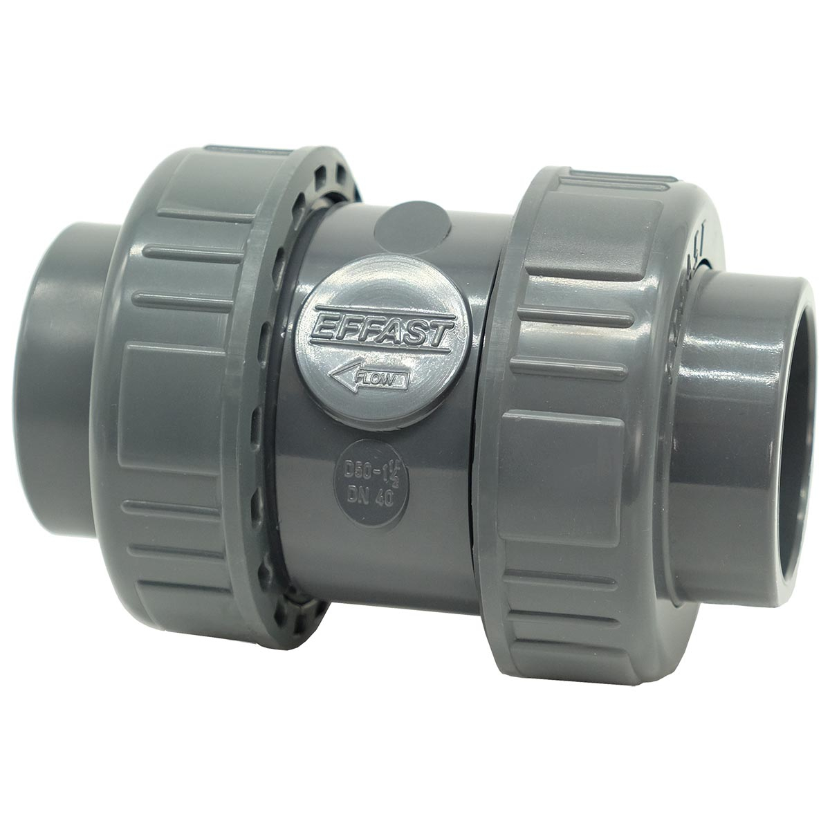Зворотній клапан ПВХ Effast CDRCBD0320 кульовий, з ущільненням EPDM ...