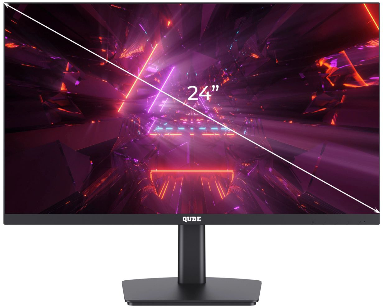 Монитор 23.8" QUBE V24F75-IPS – фото, отзывы, характеристики в интернет ...