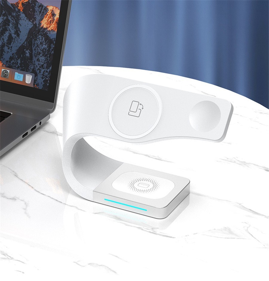Зарядка беспроводная Qi 3 в 1 Open Wireless Era |20W Max| Док-станция ...