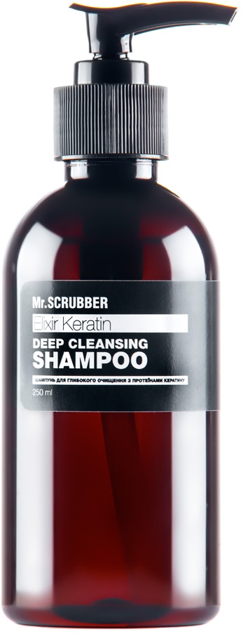 Шампунь для глубокого очищения с протеинами кератина Mr.Scrubber Elixir ...