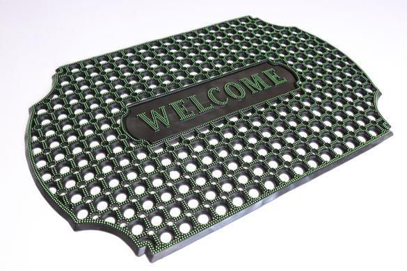 Коврик придверный ячеистый резиновый грязесборный 60x90 соты – низкие ...