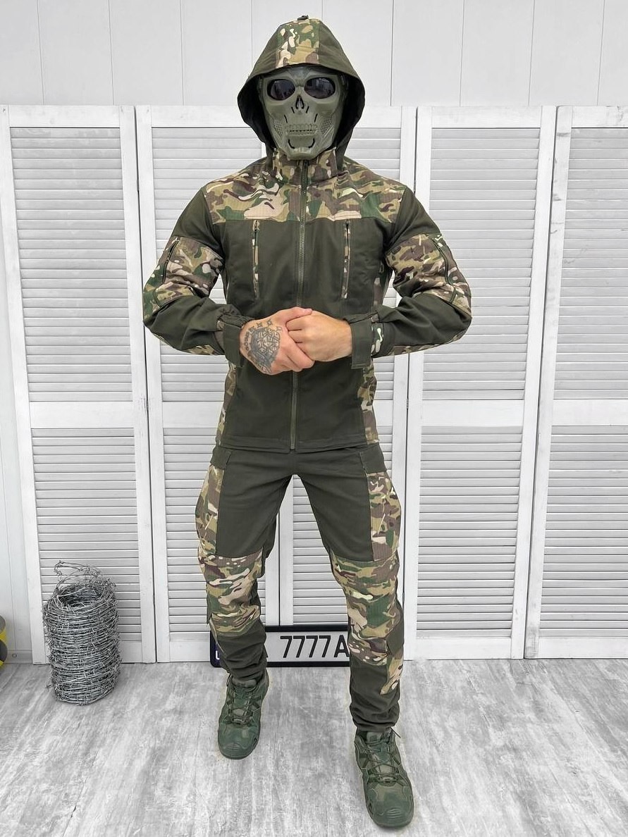 Тактический военный костюм горка Maverl ( Куртка + Штаны ), Камуфляж ...