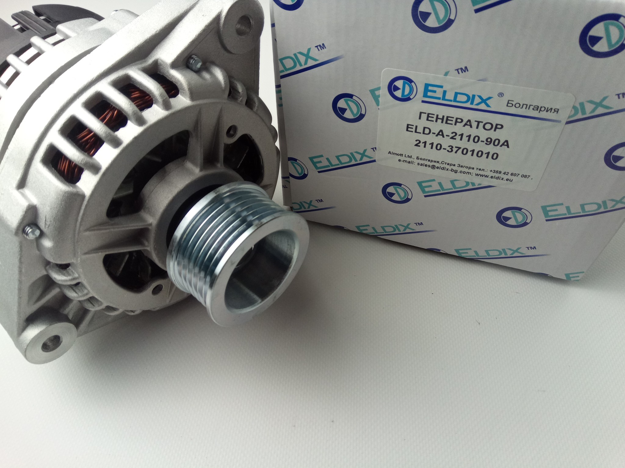 Генератор ВАЗ 2110 90A, Eldix (ELD-A-2110-90A) (2112-3701010) – фото ...
