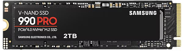 SSD диск Samsung 990 Pro 2TB M.2 PCIe 4.0 x4 NVMe 2.0 V-NAND 3bit MLC (MZ-V9P2T0BW) – фото ...