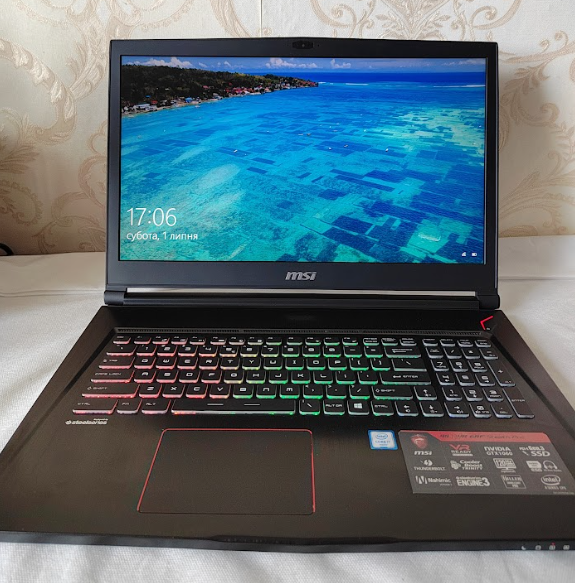 Ігровий Ноутбук MSI GS73VR - 17.3 Full HD 120 HZ / i7 6700HQ / 16 / 256 ...