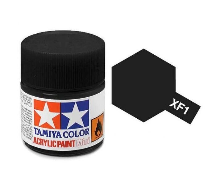 Акриловая краска XF1 Черная (black) 10мл Tamiya 81701 – фото, отзывы ...