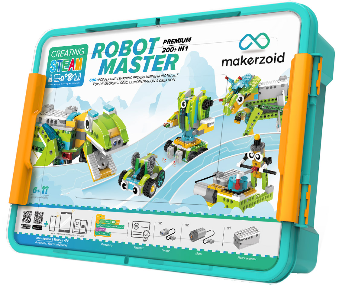 Конструктор Makerzoid Robot Master Premium (MKZ-RM-PM) – фото, отзывы ...