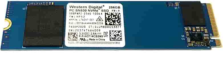 Накопичувач SSD Western Digital M.2 NVMe 256GB WD PC SN530 (SDBPNPZ ...