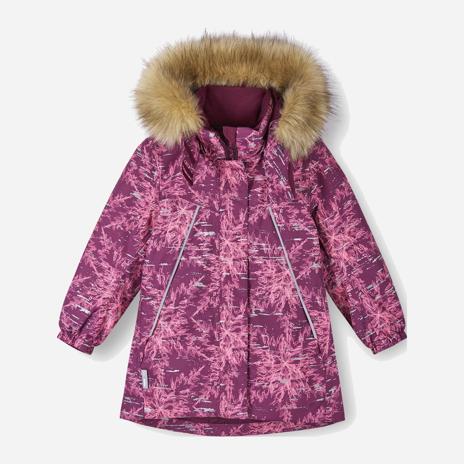 Детское зимнее термо пальто для девочки Reima Silda 5100126A-4963 104 ...