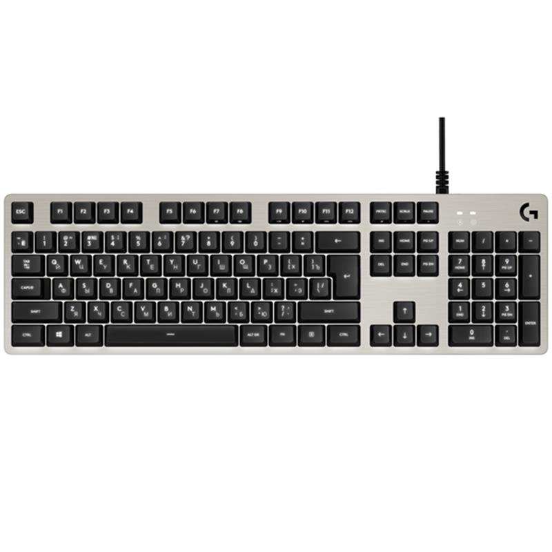Клавiатура Logitech G413 Silver USB (920-008476) – фото, відгуки ...