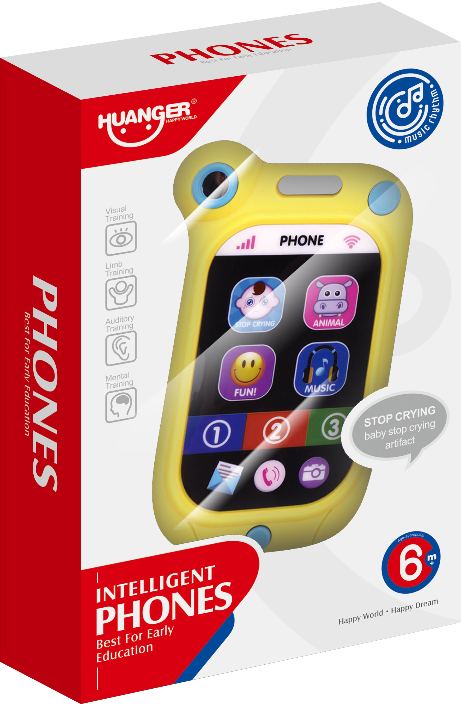 Розвиваючий телефон Huanger зі світлом та звуком (HE0508) – фото, відгуки, характеристики в ...