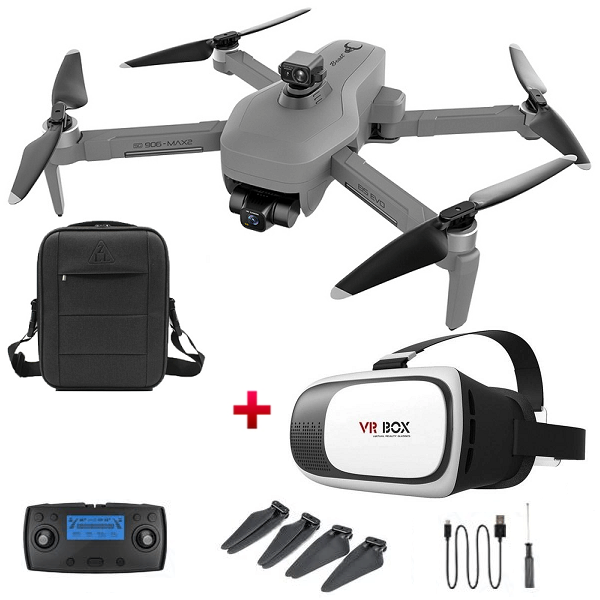 Квадрокоптер ZLRC SG906 MAX 2 - 4K HD камера, GPS БК двигатели, до 4км ...