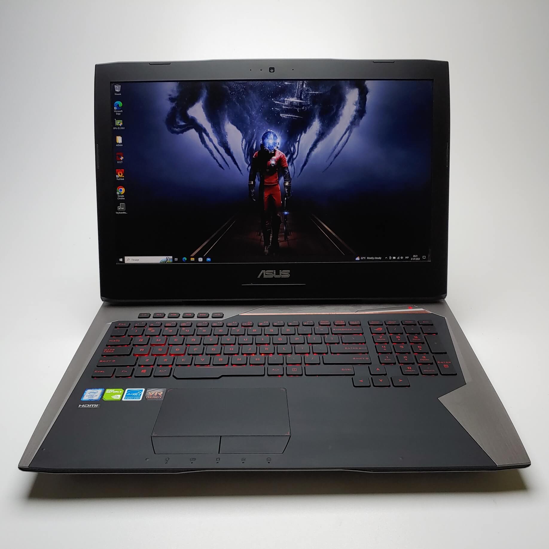 Ноутбук Asus ROG G752VS (i7-6700HQ/RAM 8GB DDR4/SSD 256GB + HDD 1TB/GTX ...