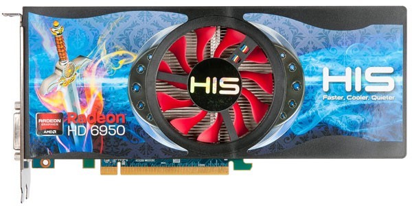 Видеокарта HIS PCI-Ex AMD RADEON HD 6950 2GB GDDR 5 ( 256 BIT ) ( DVI ...