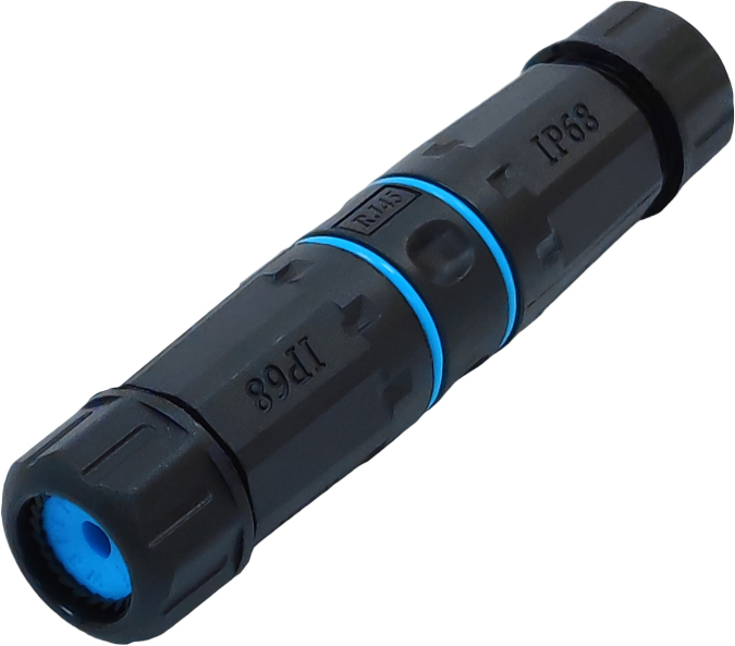 Водонепроницаемый соединитель Kingda IP68 RJ45-RJ45 STP кат 6 (KD ...