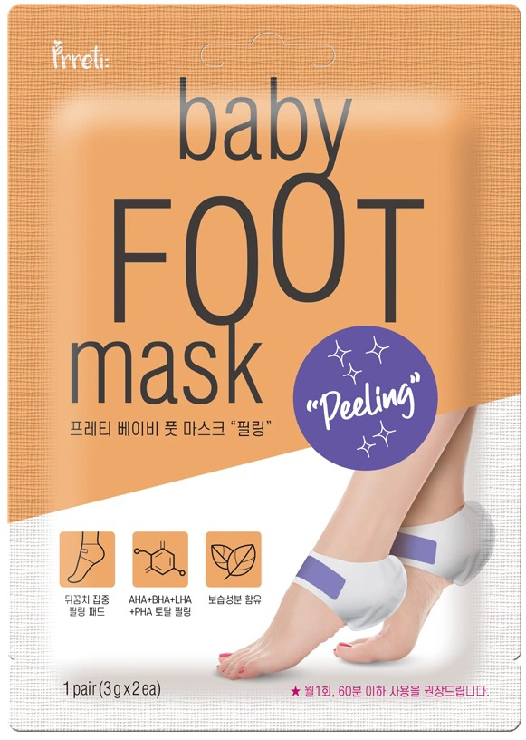 Відлущуюча маска для ніг Prreti Baby Foot mask 1 pair Peeling 1 шт ...