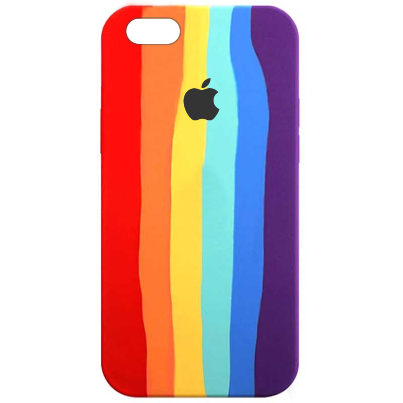 Чохол силіконовий Full Silicone Case Rainbow for iPhone 7 / 8 / SE 2020 ...