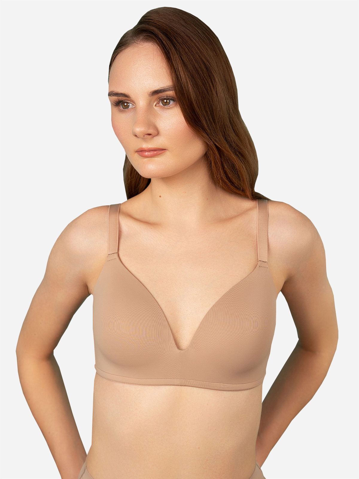 Бюстгальтер brabrabra Кольоровий комфорт PRO SLZ24201015 70D Бежевий (6907208052678) – в ...