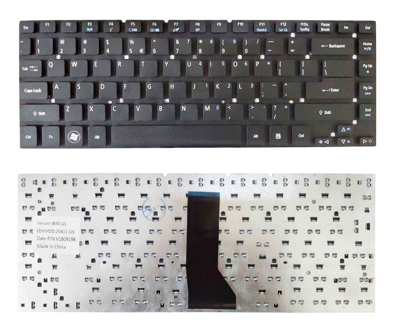 Клавиатура для ноутбука Acer Aspire 3830T, 3830TG, 4830T, 4830TG Black ...