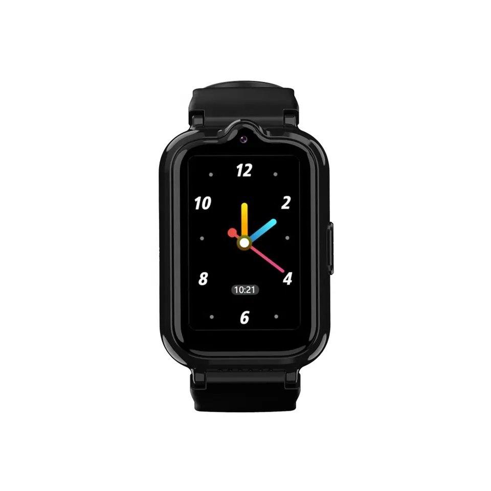 Детские смарт часы Lemfo LT41E 4G GPS WiFi, Черные с прослушкой ...
