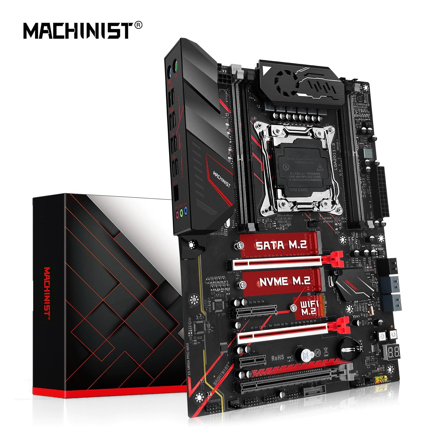Материнская плата Machinist X99 E5-MR9A Pro Max LGA 2011v3 (Intel Q87 ...