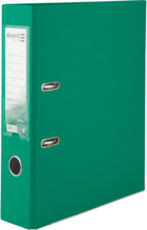 Папка-реєстратор Delta by Axent A4 75 мм Арочний Зелена (D1714-04C_1) – фото, відгуки ...