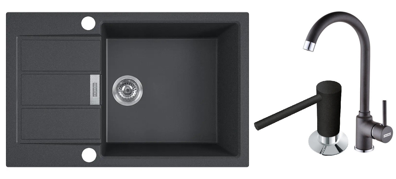 Комплект: Мойка Franke Sirius 2.0 S2D 611-78 XL (143.0621.335 ...