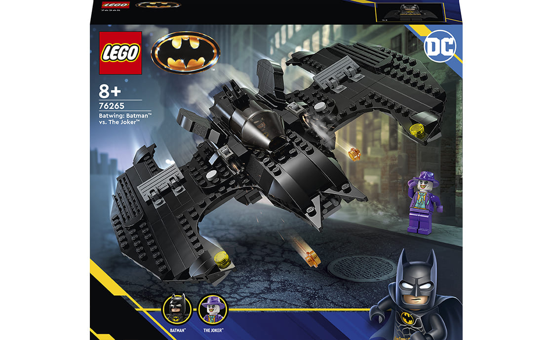 Конструктор Lego DC Batman Бетвинг: Бэтмен против Джокера, 357 деталей ...