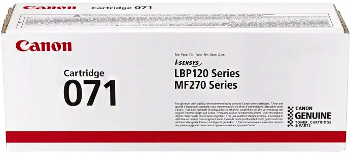 Картридж Canon 071 MF272dw/275dw/LBP122dw Black (1200 страниц ...