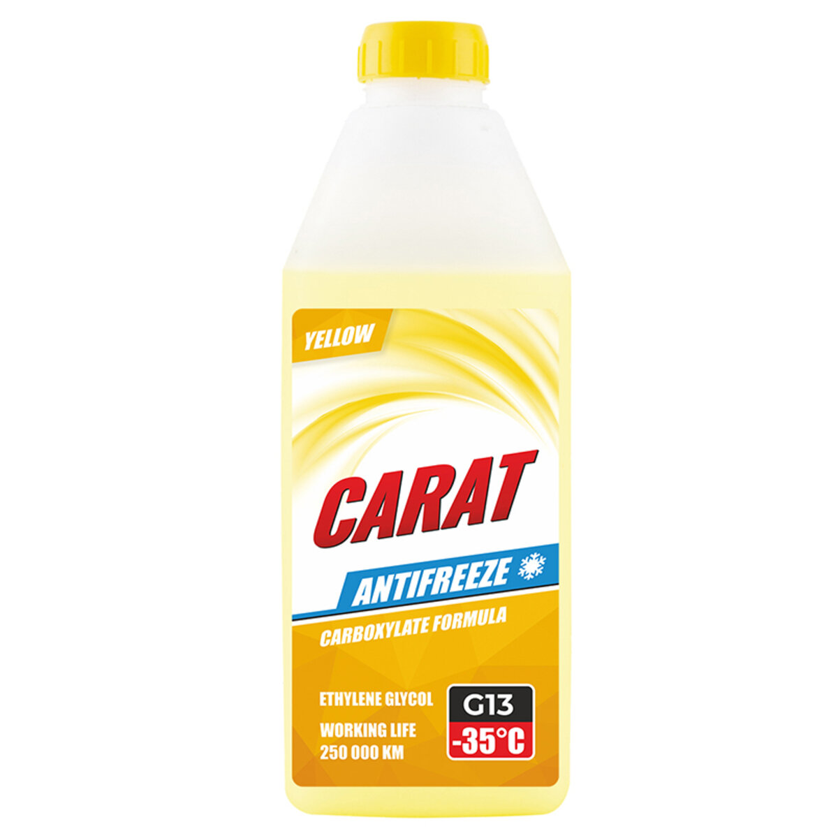 Антифриз CARAT G13 YELLOW (желтый) 900г – фото, отзывы, характеристики ...