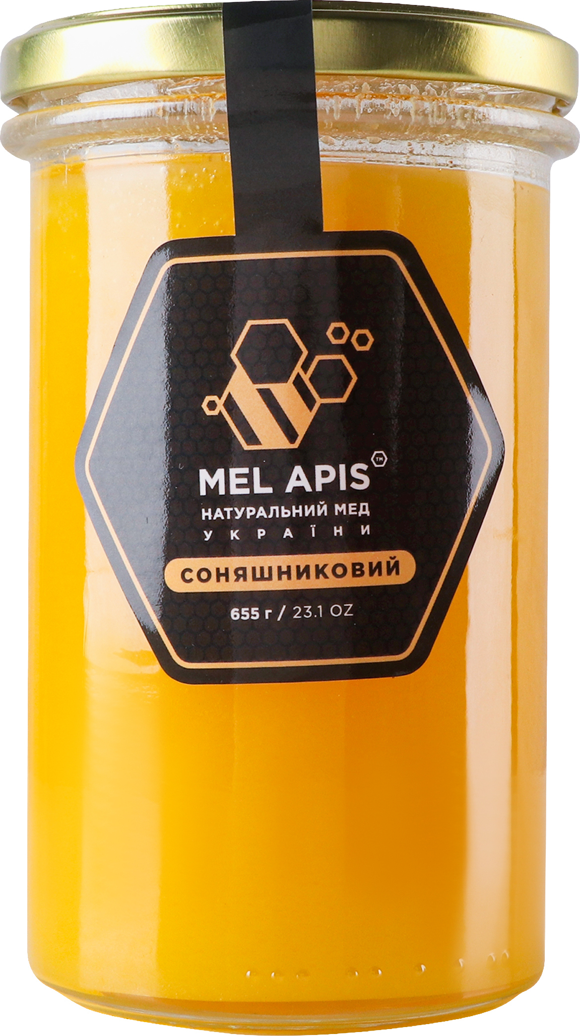 Мед натуральный Mel Apis Подсолнечный 655 г (4820223530124) – ROZETKA | Купить Мед натуральный ...