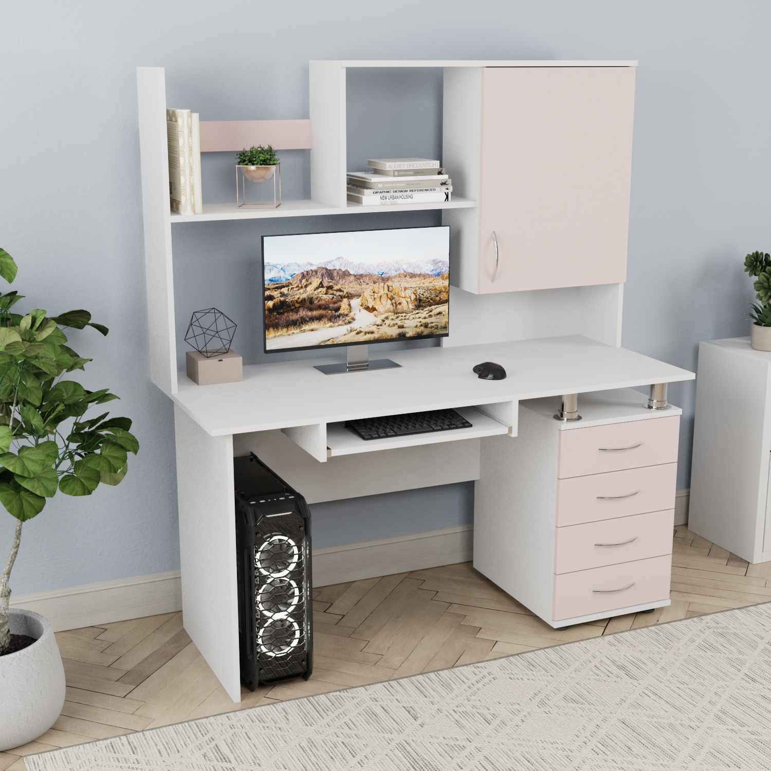 Письмовий стіл з надбудовою СШ 07 фото отзывы характеристики в интернет магазине Rozetka от