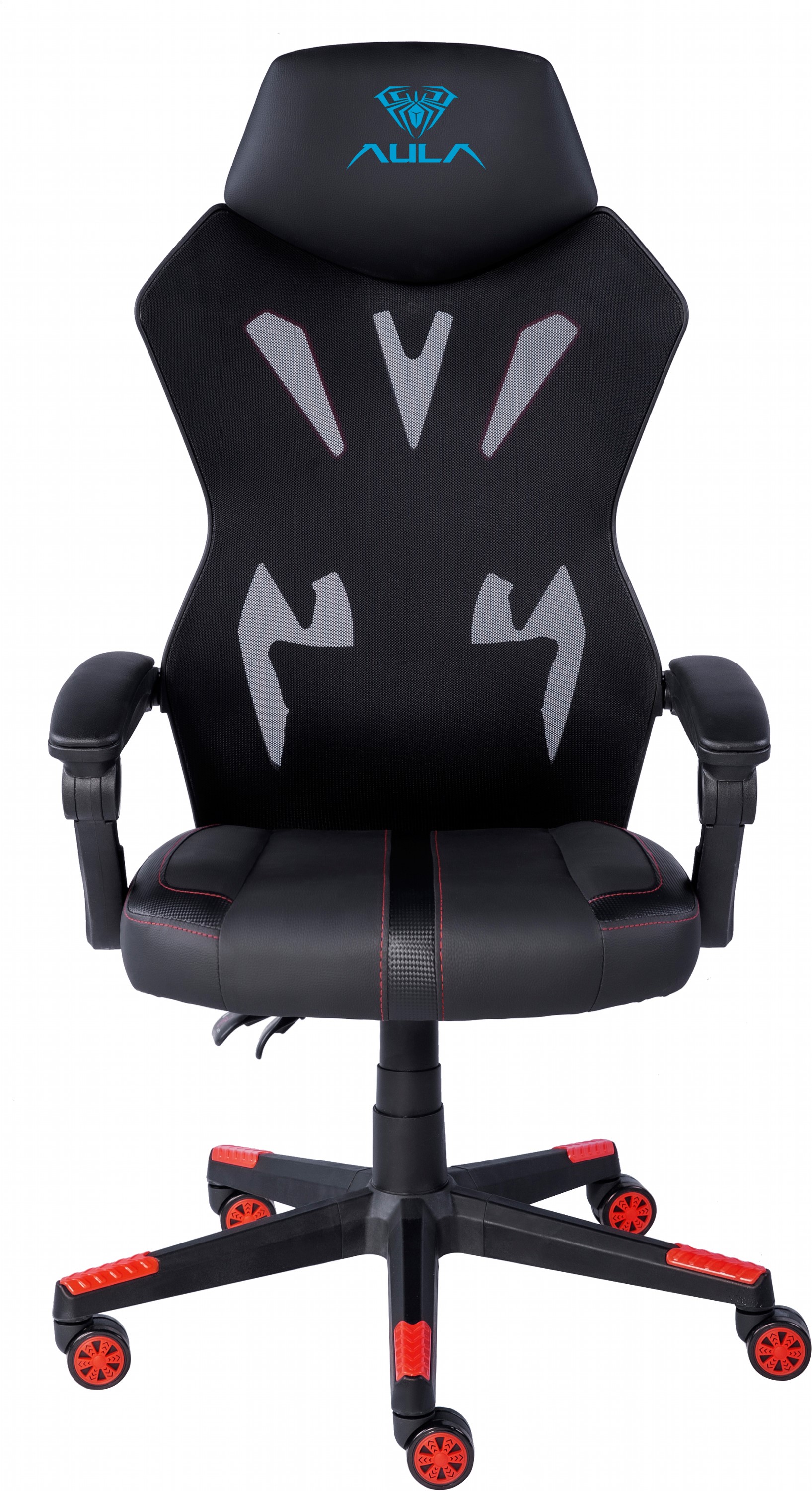 Крісло ігрове Aula F010 Gaming Chair Black+red (6948391286228) – фото, відгуки, характеристики в ...