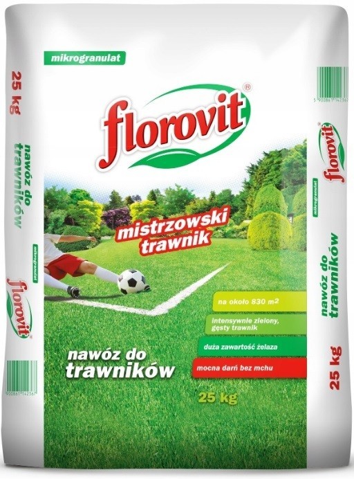 Удобрение для газона против мха Florovit (Флоровит) 25 кг – фото ...