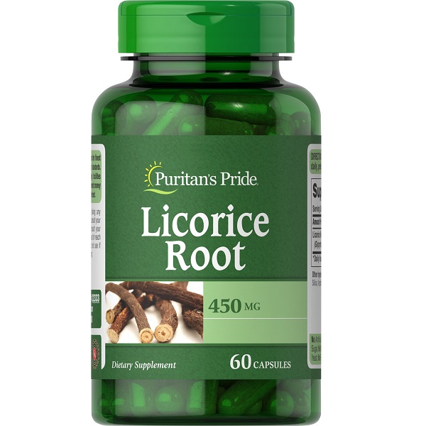 Корень солодки Puritan's Pride Licorice Root 450 mg 60 Caps – фото ...