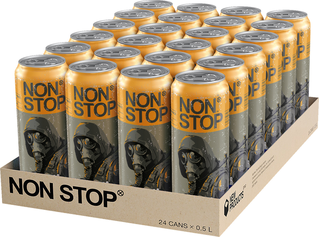Упаковка Напою безалкогольного енергетичного Non Stop Stalker ...