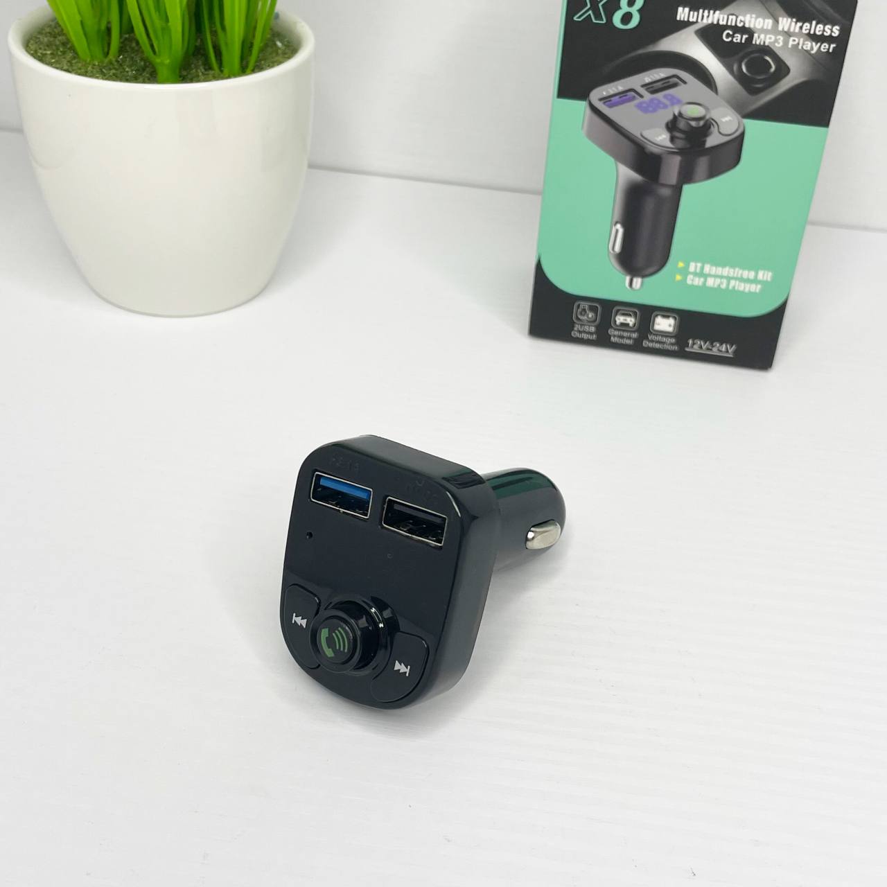 FM трансмітер X8 з Bluetooth – фото, отзывы, характеристики в интернет ...