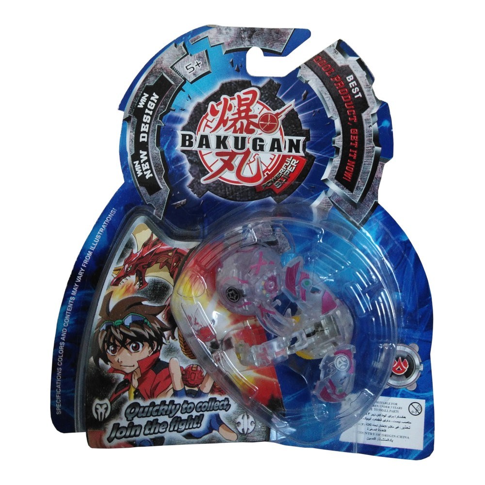Игровой набор Бакуган Cyborg Helios Pyrus Fencer Haos Crystal Version ...