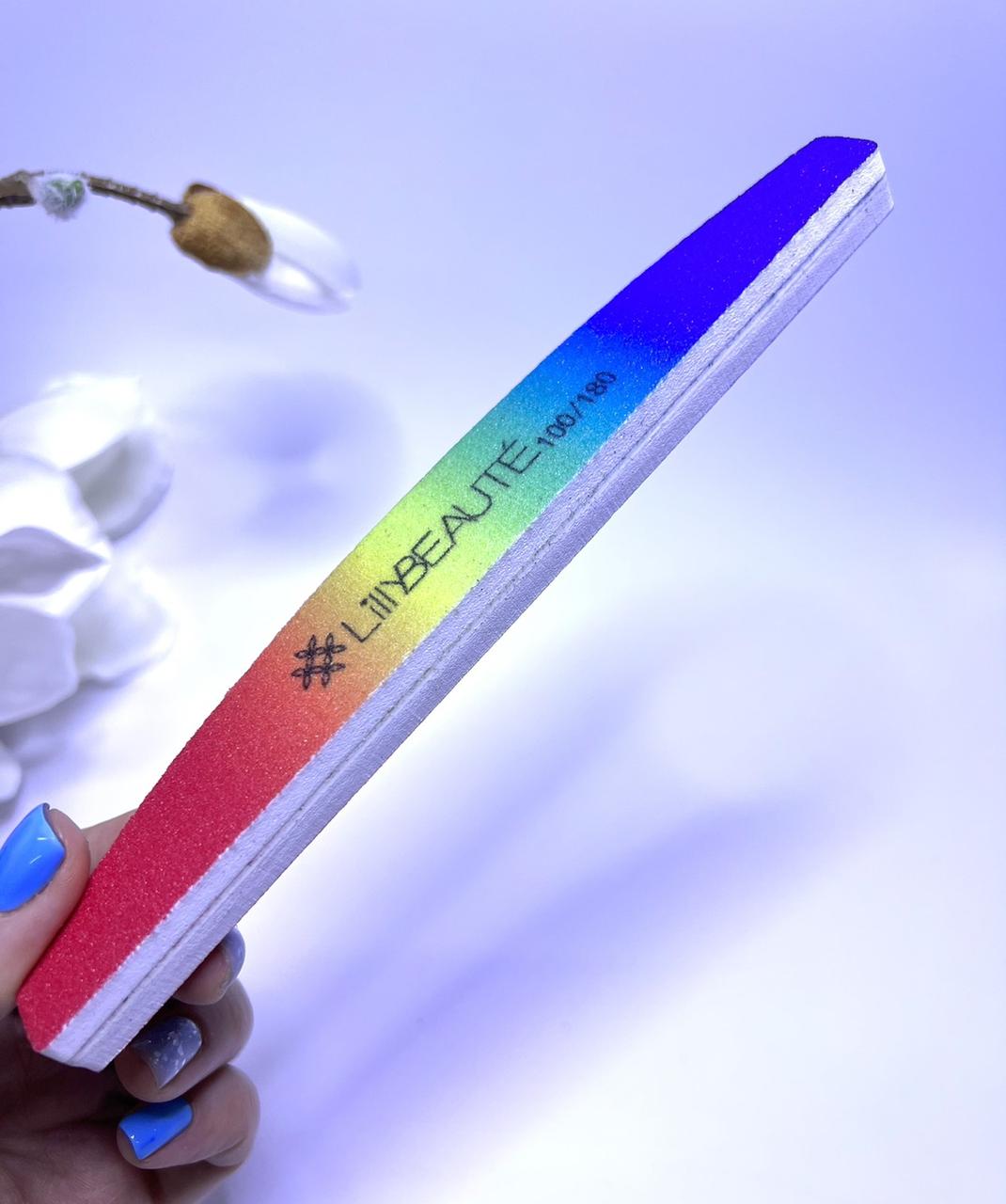 Полировщик для ногтей Lilly Beaute разноцветный, 100/180 от продавца ...