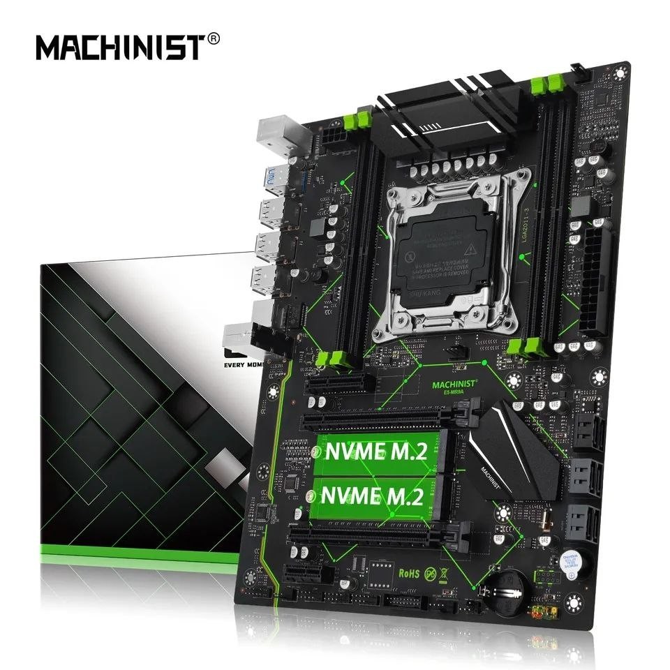 Материнская плата Machinist X99 E5-MR9A LGA 2011v3 (Intel B85, 2x PCI ...