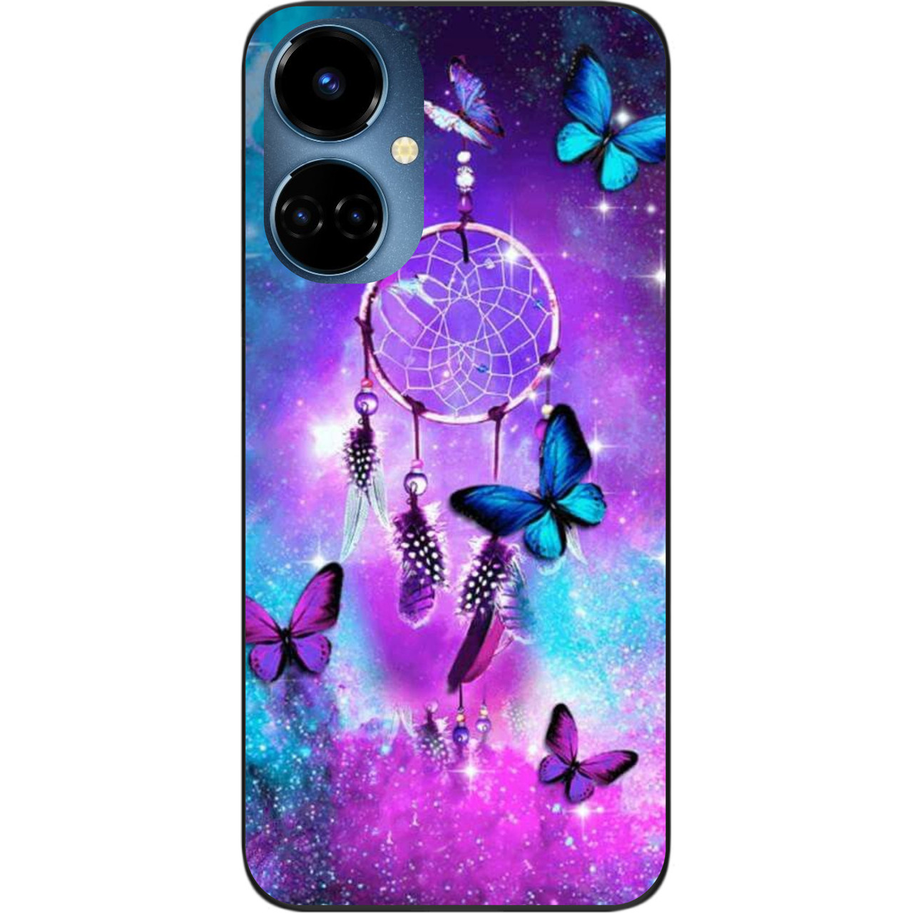 Чехол силиконовый SMTT для Tecno Camon 19 (CI6n) / 19 Pro (CI8n) с ...