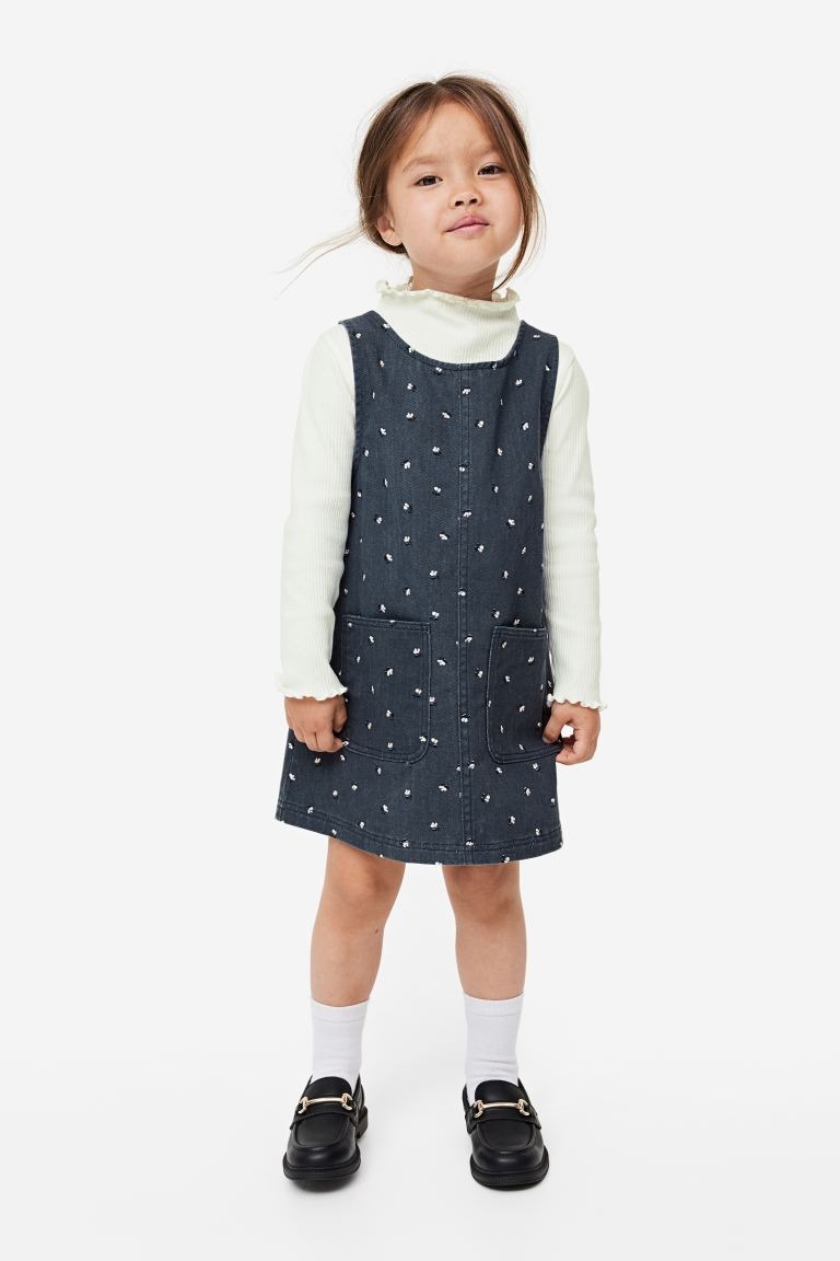 Комплект для девочки двойка 9127 H&M 116 см Белый, синий 68727 от продавца: kidsDM – в интернет ...